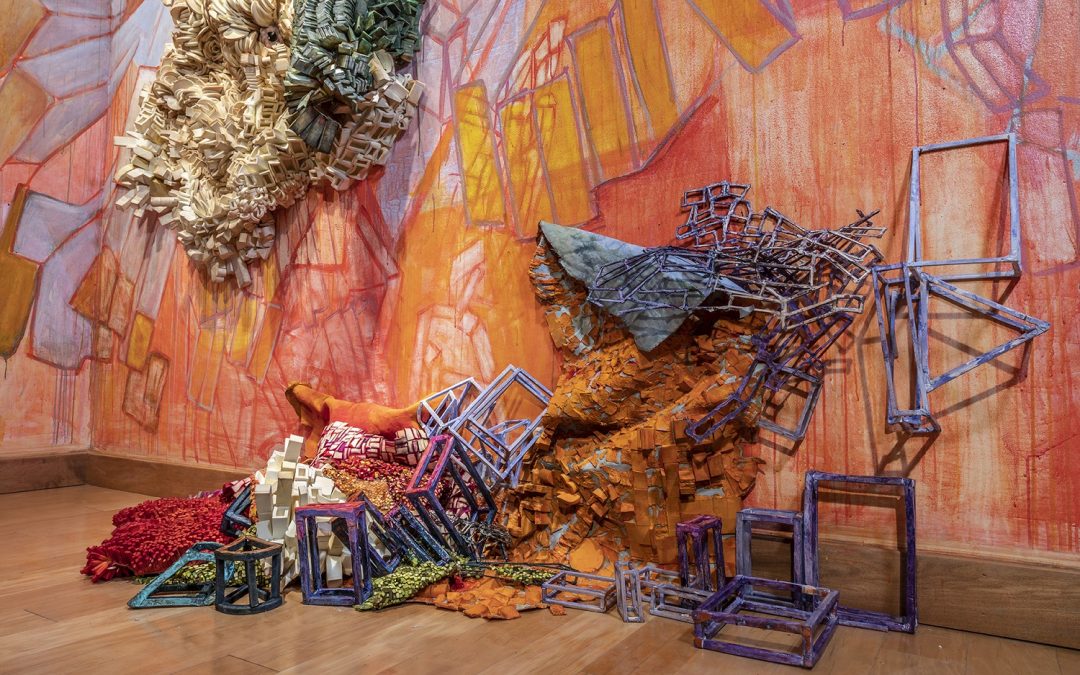 Margery Amdur Makes an Installation - Vasari21